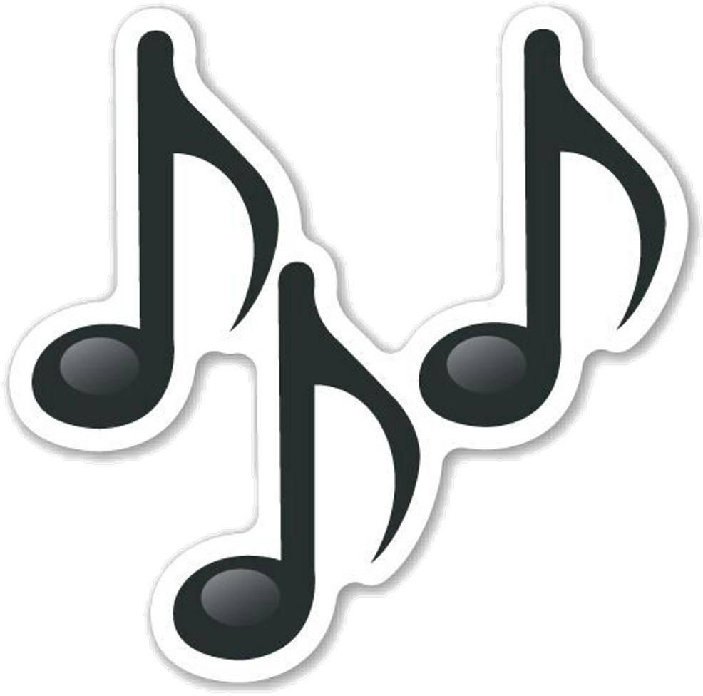 Congratulations! The PNG Image Has Been Downloaded (Emoji Nota Musical ...