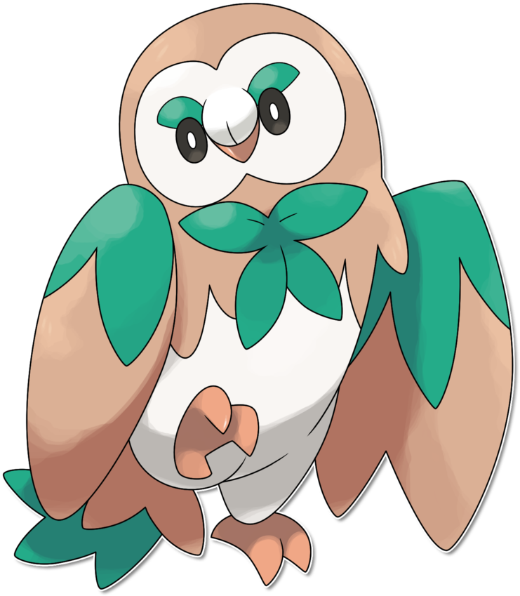 Congratulations! The PNG Image Has Been Downloaded (Rowlet S Evolution ...