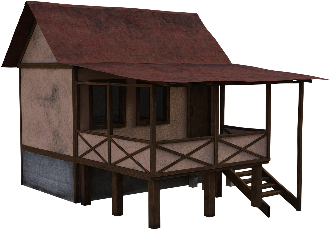 Congratulations! The PNG Image Has Been Downloaded (House, Shack, Porch ...