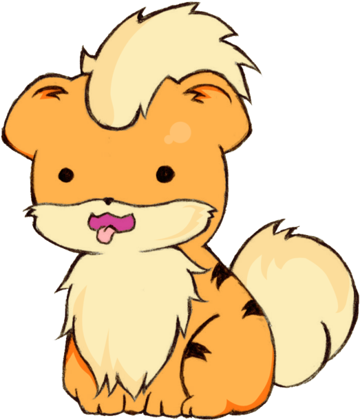 Congratulations! The PNG Image Has Been Downloaded (Growlithe Drawing ...