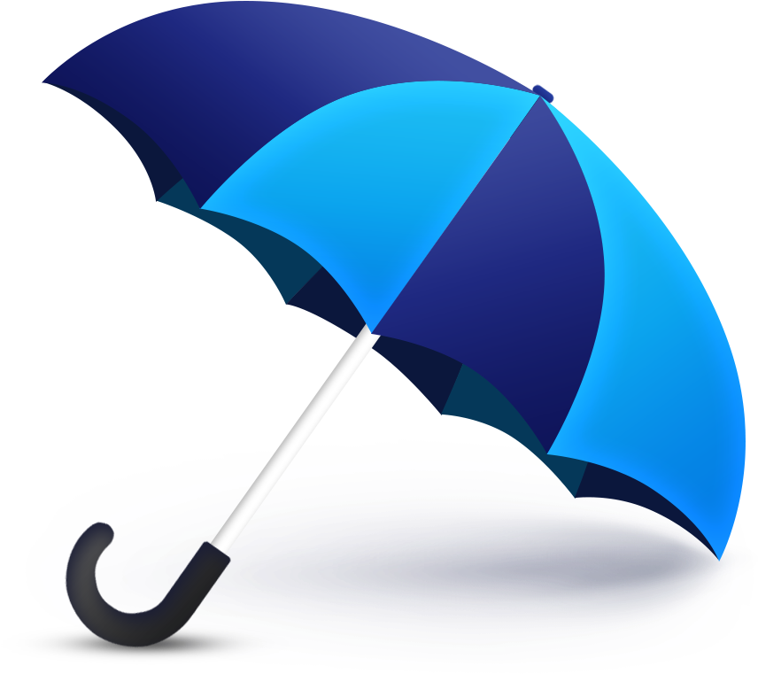 Congratulations! The PNG Image Has Been Downloaded (Blue Umbrella ...