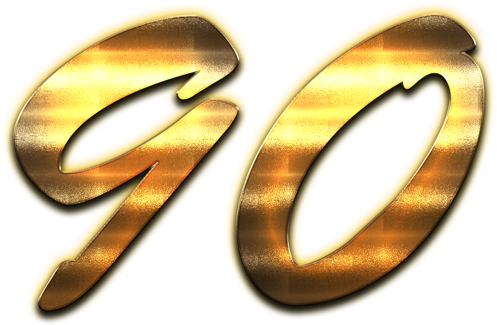 Congratulations! The PNG Image Has Been Downloaded (90 Number Golden ...