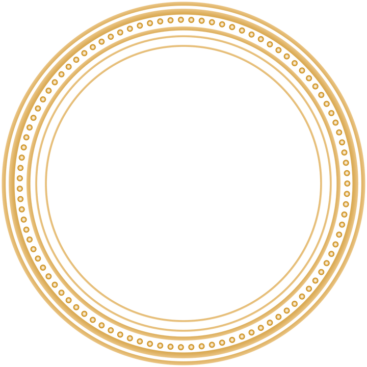 Congratulations! The PNG Image Has Been Downloaded (Circle Frames Png - Gold Circle Frame Png ...