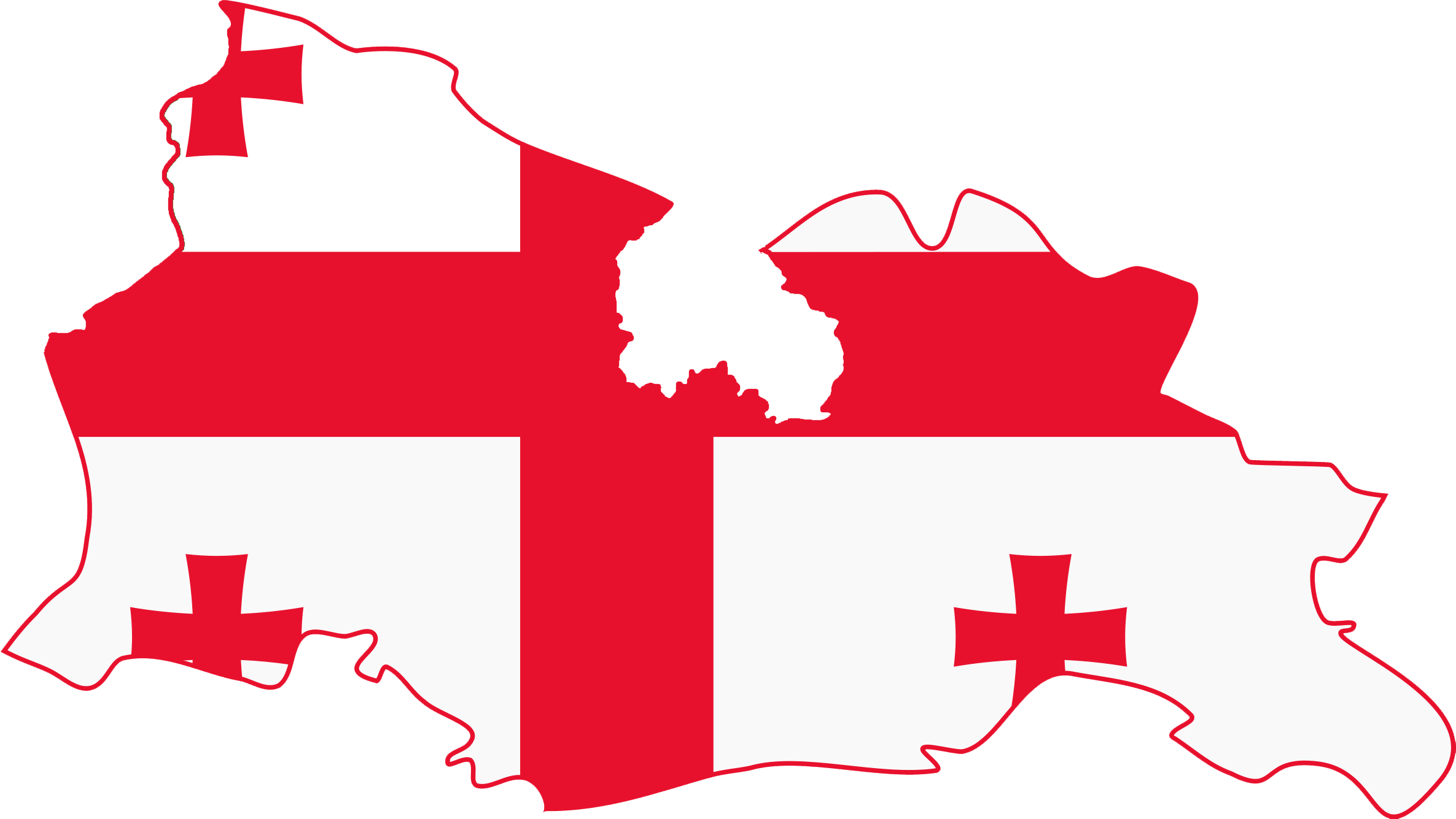 Congratulations! The PNG Image Has Been Downloaded (Flag Map Of Georgia ...