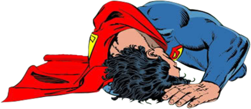 Congratulations! The PNG Image Has Been Downloaded (Superman Defeated ...