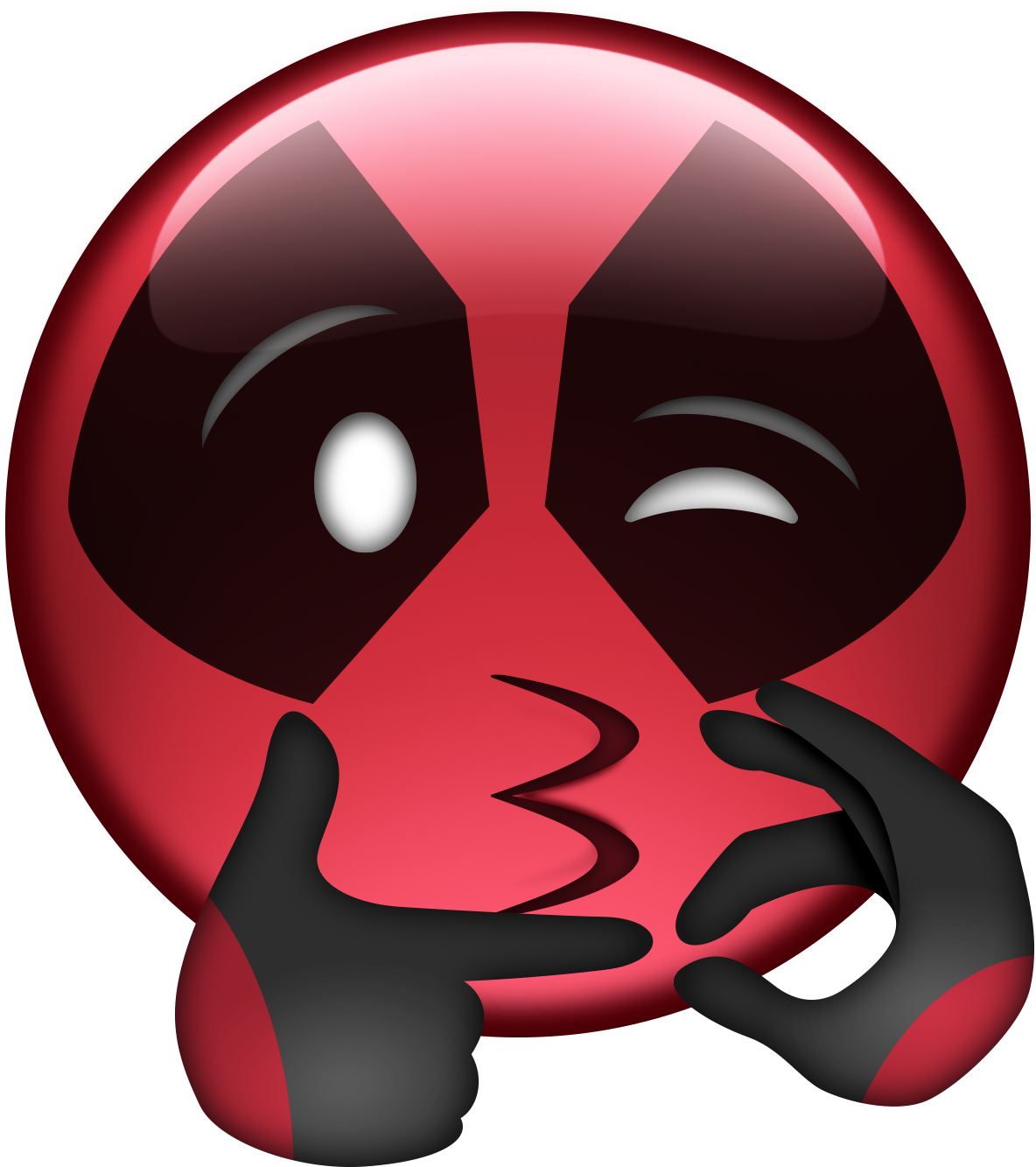 Congratulations! The PNG Image Has Been Downloaded (Deadpool Emoji Png ...