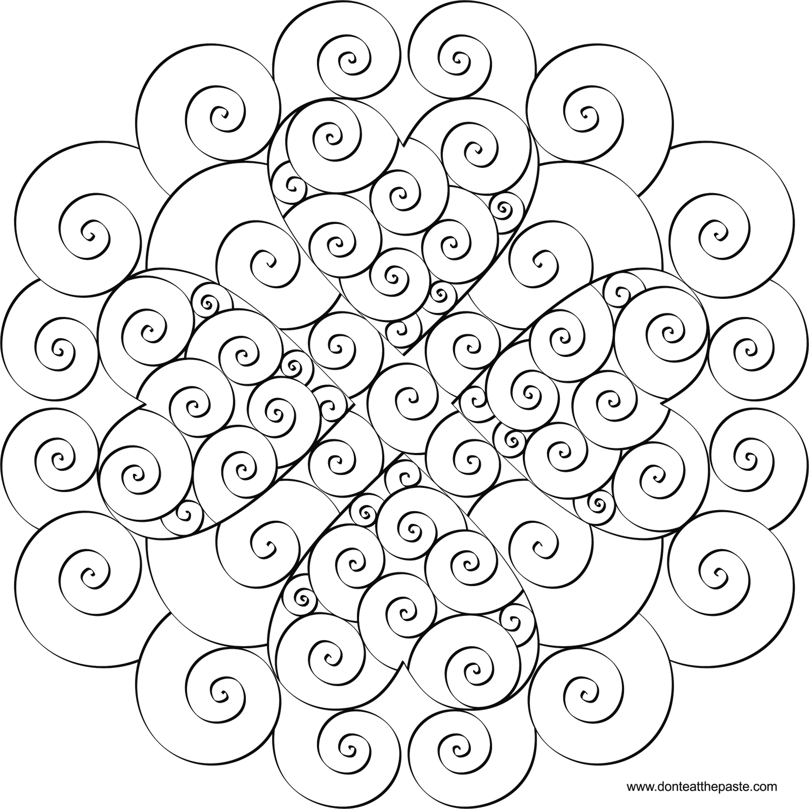 Congratulations! The PNG Image Has Been Downloaded (Simple Swirl ...