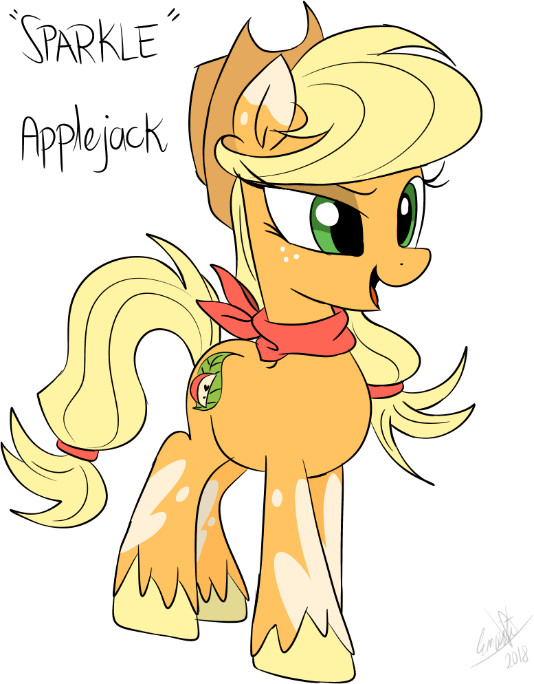 Congratulations! The PNG Image Has Been Downloaded (Applejack Drawing ...