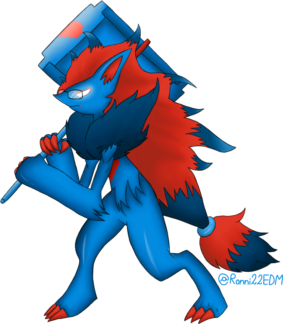 Congratulations! The PNG Image Has Been Downloaded (A Nerdy Zoroark ...