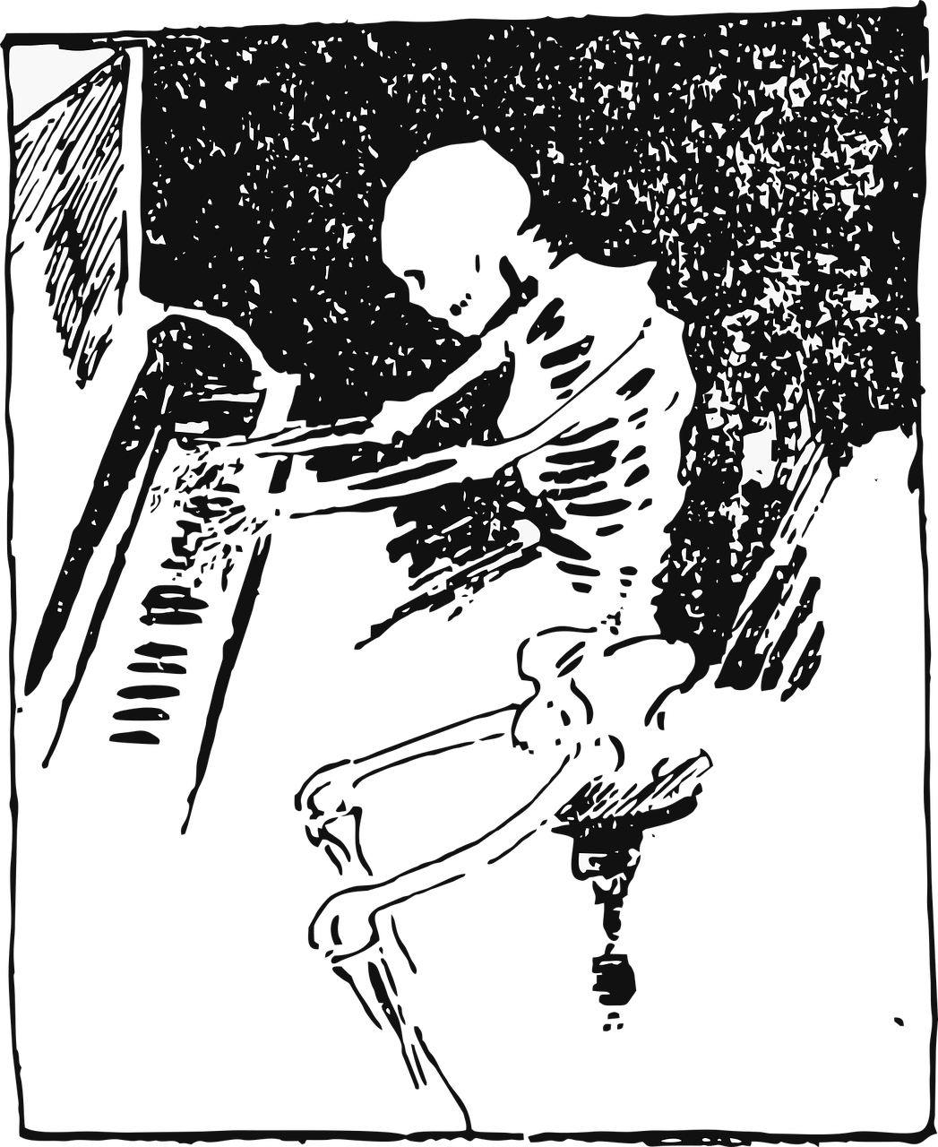 Congratulations! The PNG Image Has Been Downloaded (Skeleton Vintage ...