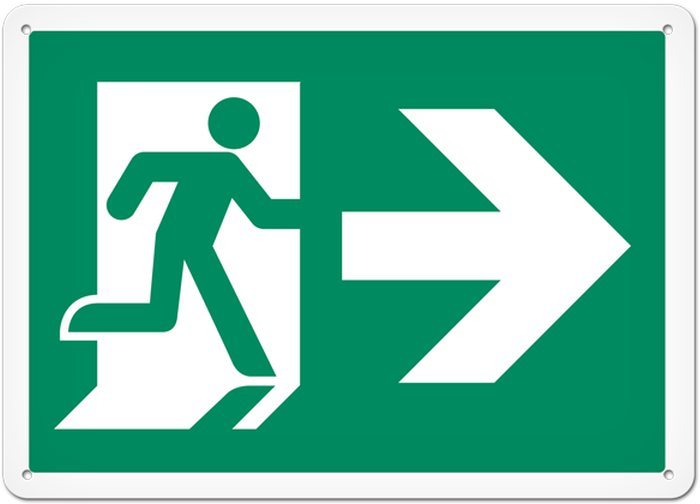 Congratulations! The PNG Image Has Been Downloaded (Exit Signs, HD Png ...