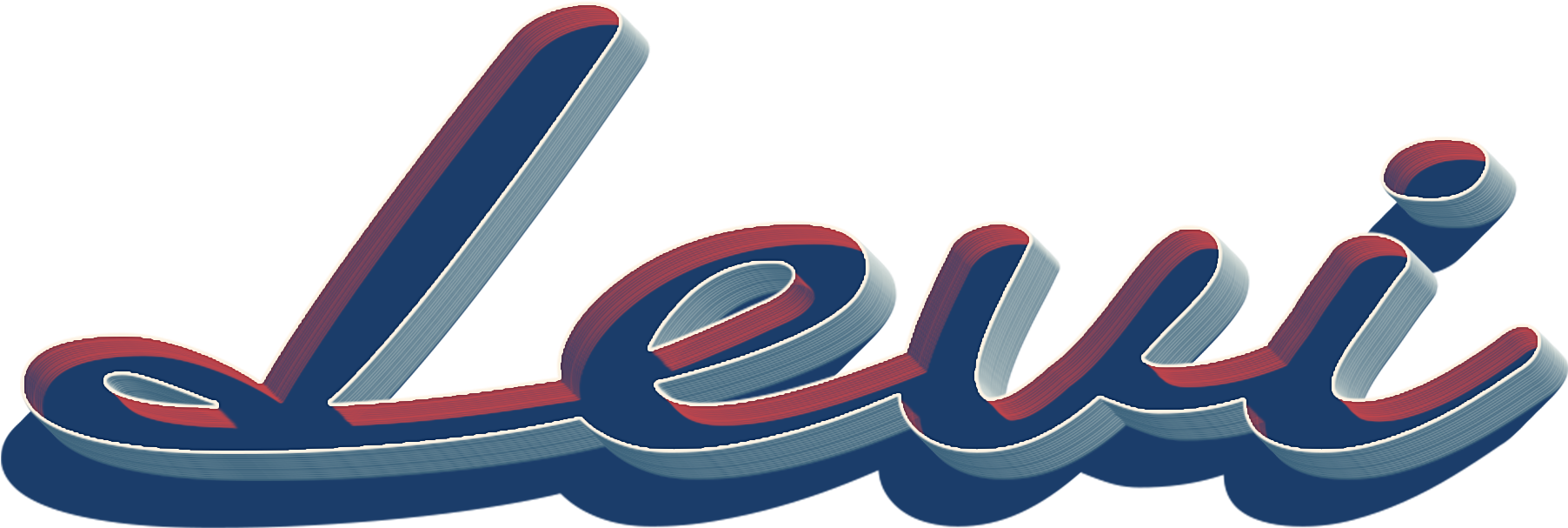 Congratulations! The PNG Image Has Been Downloaded (Levi 3d Letter Png ...