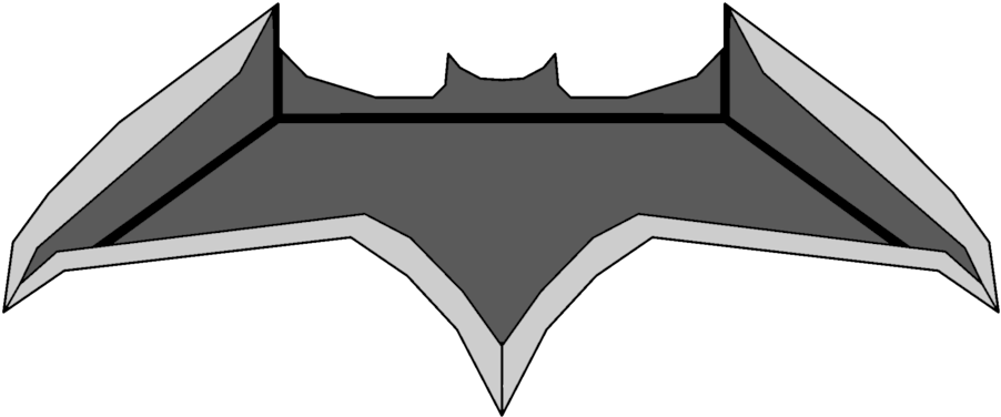 Congratulations! The PNG Image Has Been Downloaded (Batarang Drawing ...