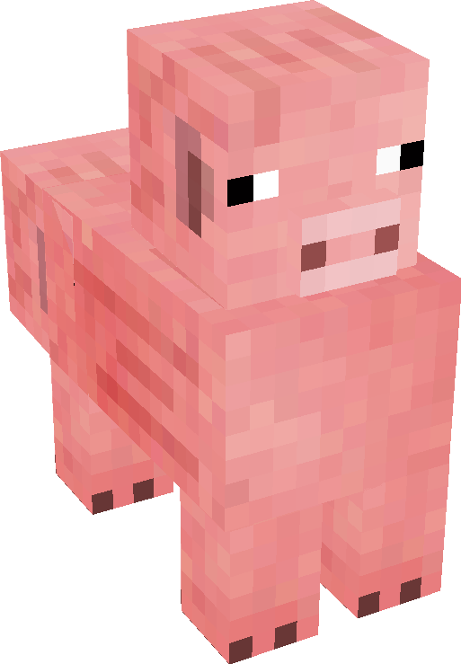 Congratulations! The PNG Image Has Been Downloaded (Minecraft Pig Png ...