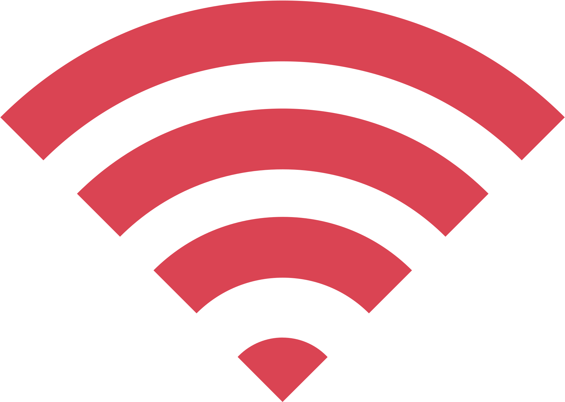 Congratulations! The PNG Image Has Been Downloaded (Red Wifi Icon, HD Png Download) - PNGitem