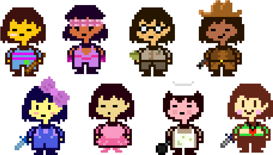 Congratulations! The PNG Image Has Been Downloaded (Undertale Humans ...