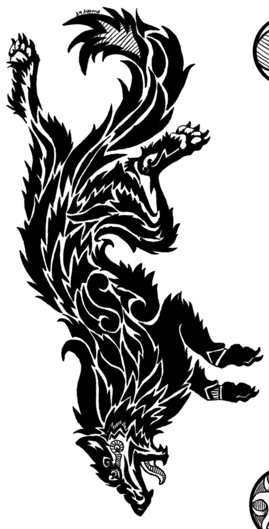 Congratulations! The PNG Image Has Been Downloaded (Wolf Tattoo Png ...