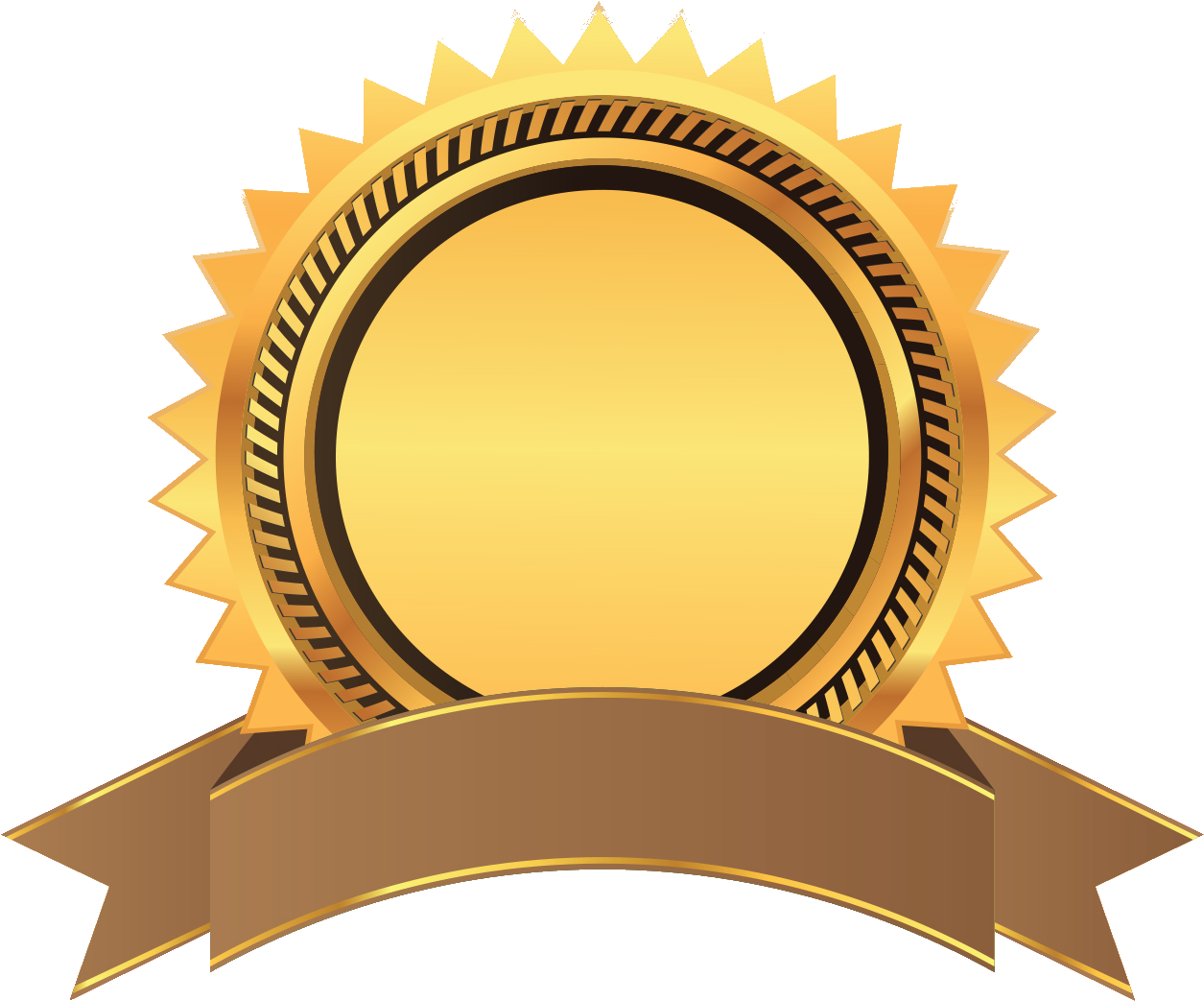 Congratulations! The PNG Image Has Been Downloaded (Gold Award Ribbon ...