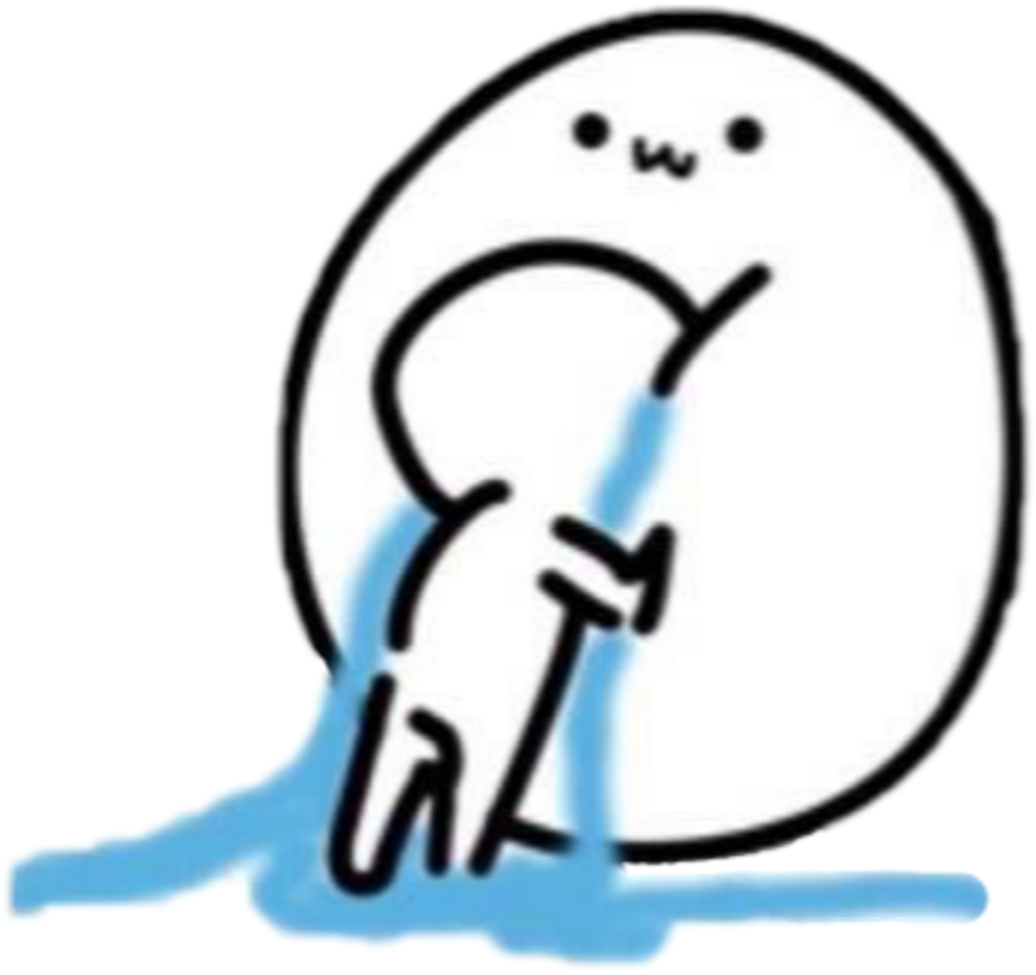 Congratulations! The PNG Image Has Been Downloaded (Sticker Cry Cute ...