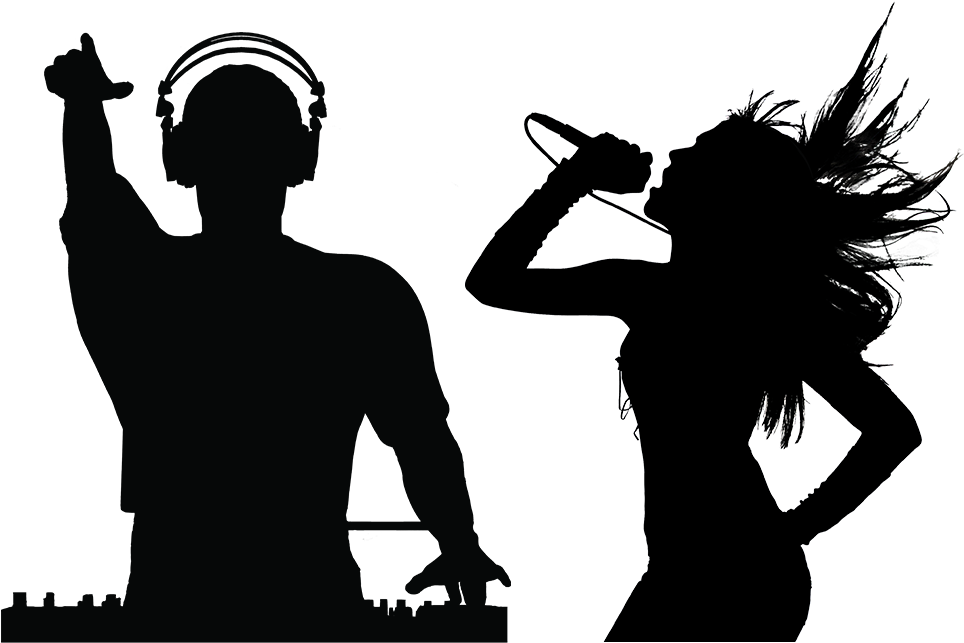 Congratulations! The PNG Image Has Been Downloaded (Singer Silhouettes ...