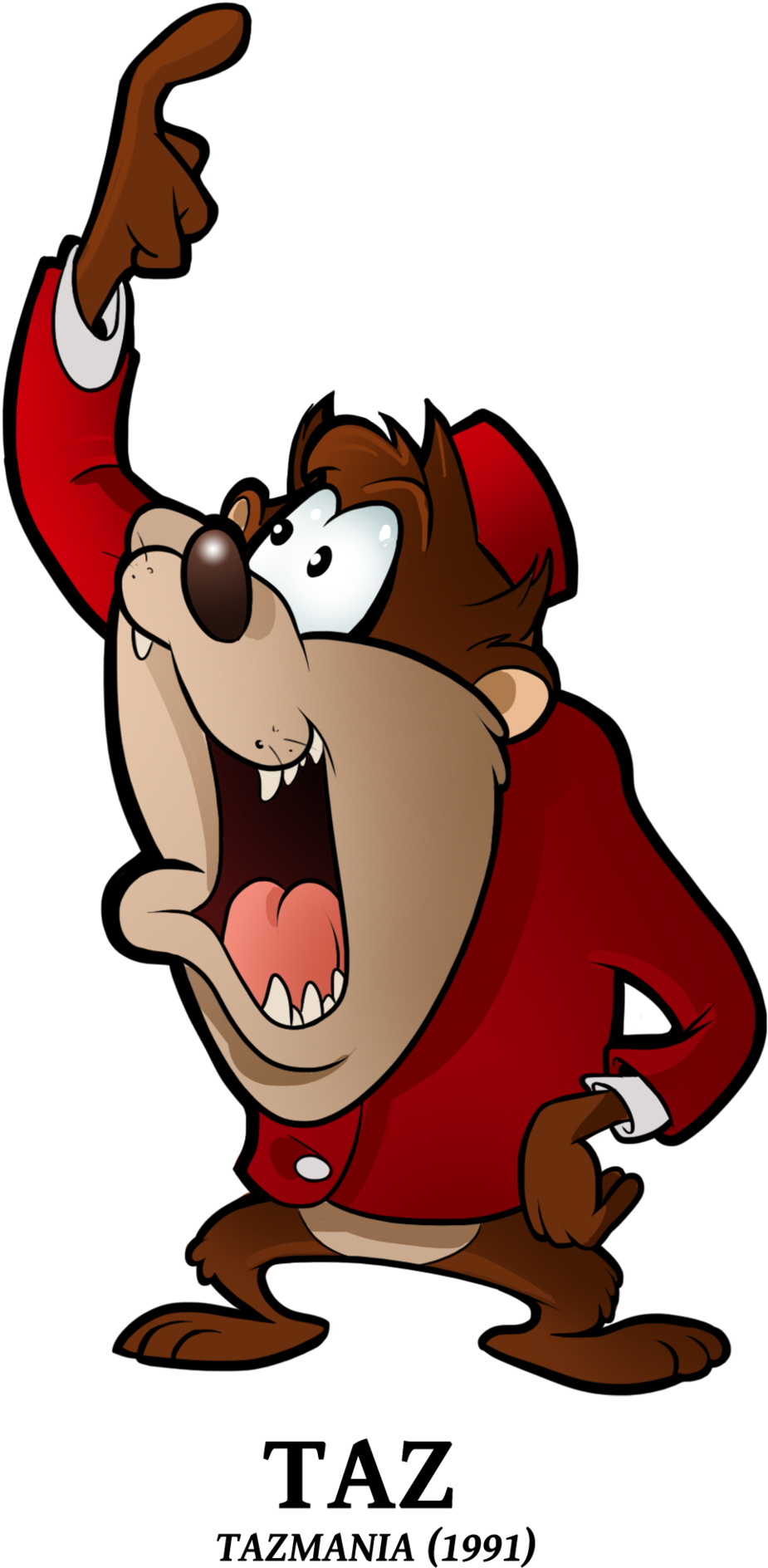 Congratulations! The PNG Image Has Been Downloaded (Drawing Bugs Taz ...