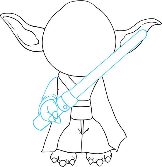 Congratulations! The PNG Image Has Been Downloaded (How To Draw Yoda ...