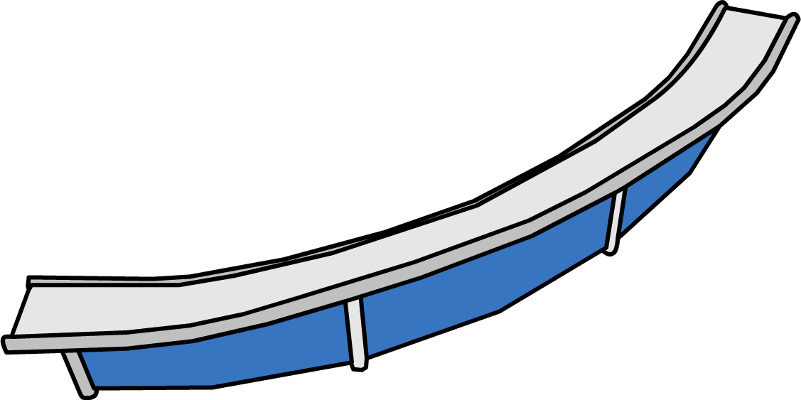 Congratulations! The PNG Image Has Been Downloaded (Curved Ramp Png ...