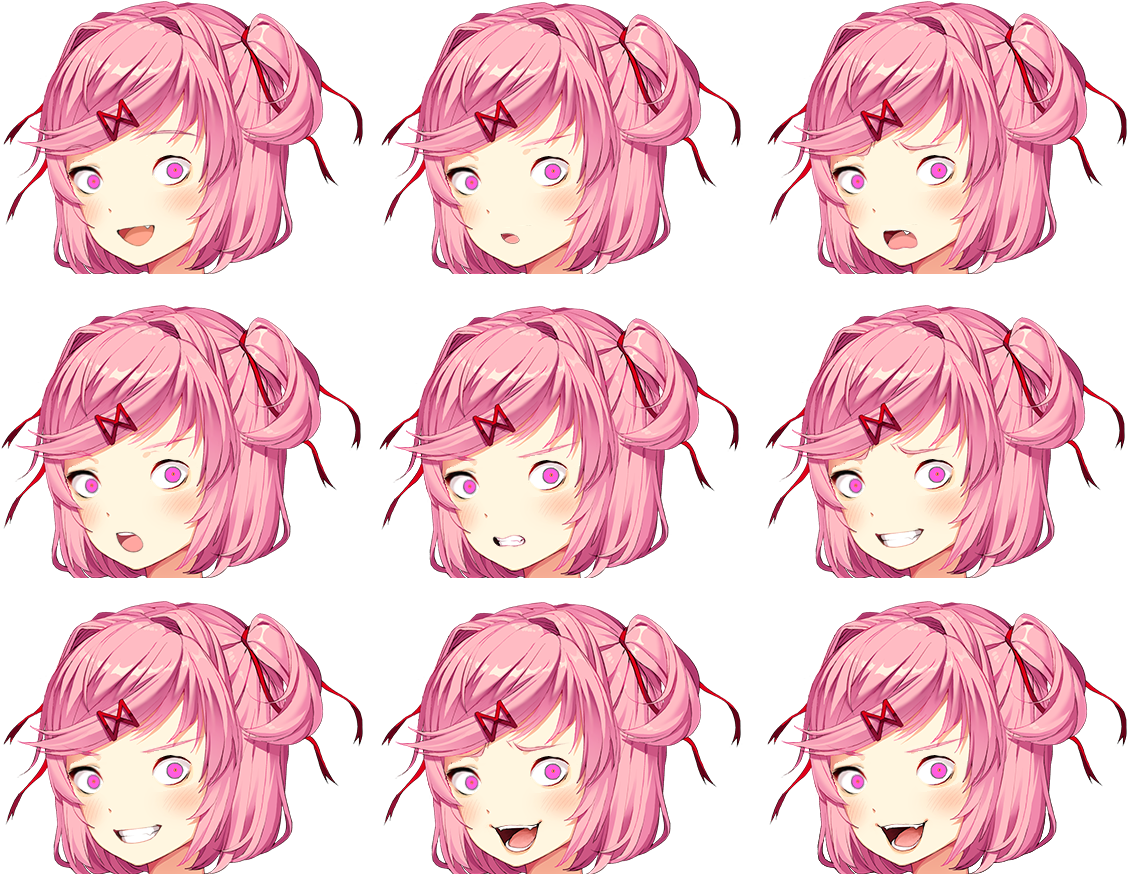 Congratulations! The PNG Image Has Been Downloaded (Doki Doki ...