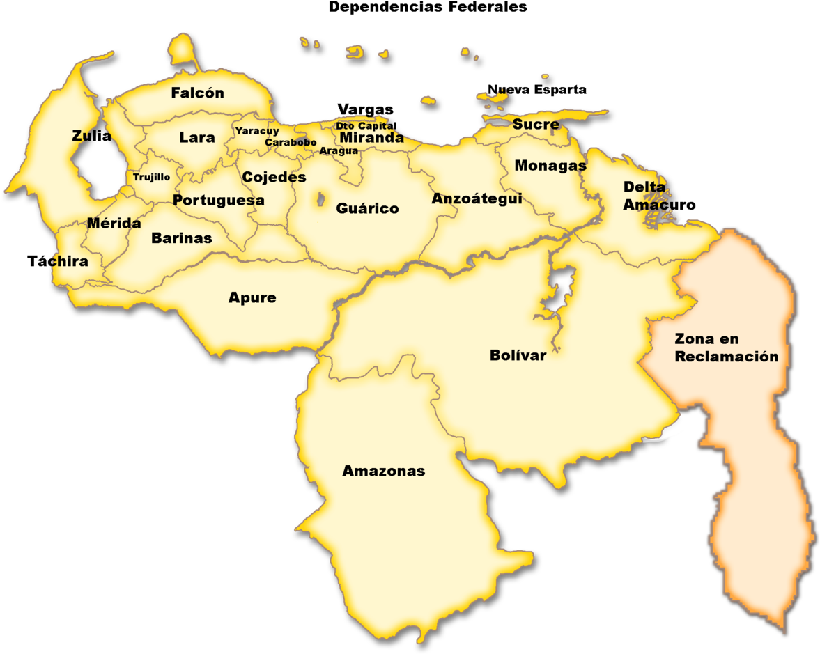 Congratulations! The PNG Image Has Been Downloaded (Mapa De Venezuela ...