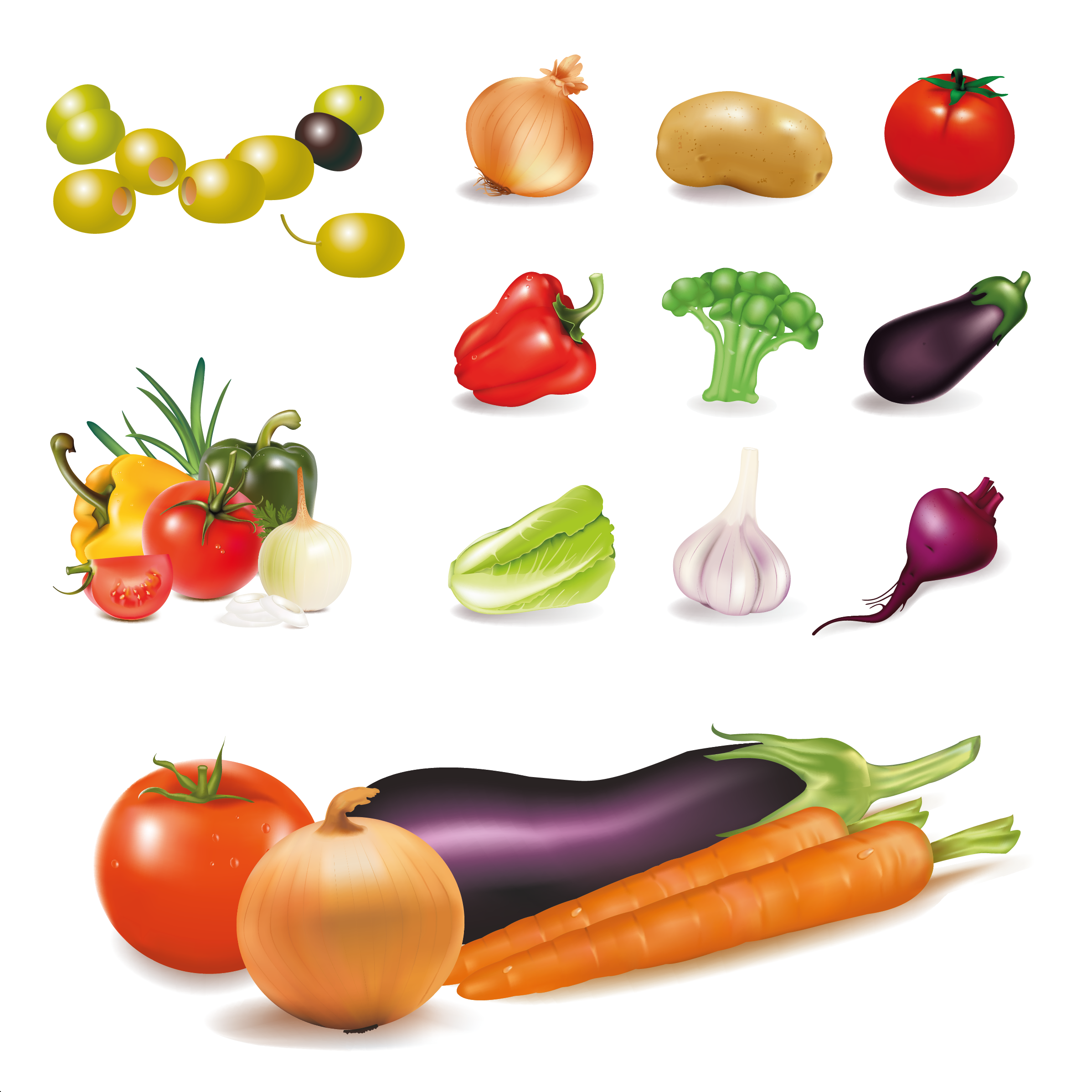 Congratulations! The PNG Image Has Been Downloaded (Vegetables Vector ...