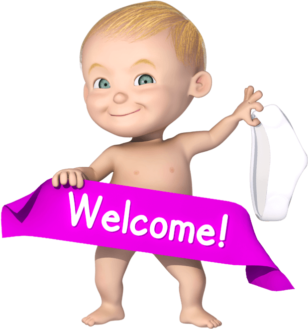 Congratulations! The PNG Image Has Been Downloaded (Welcome Baby ...