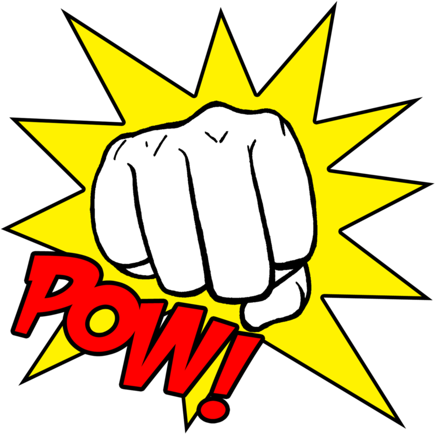 Congratulations! The PNG Image Has Been Downloaded (Fist Clipart Pow ...