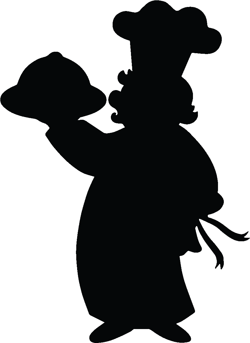 Congratulations! The PNG Image Has Been Downloaded (Chef Silhouette Png ...