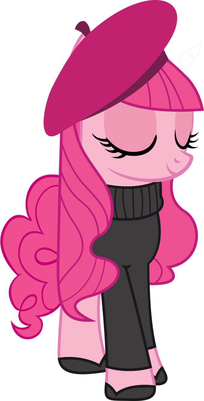 Congratulations! The PNG Image Has Been Downloaded (Beret, Pinkie Pie ...