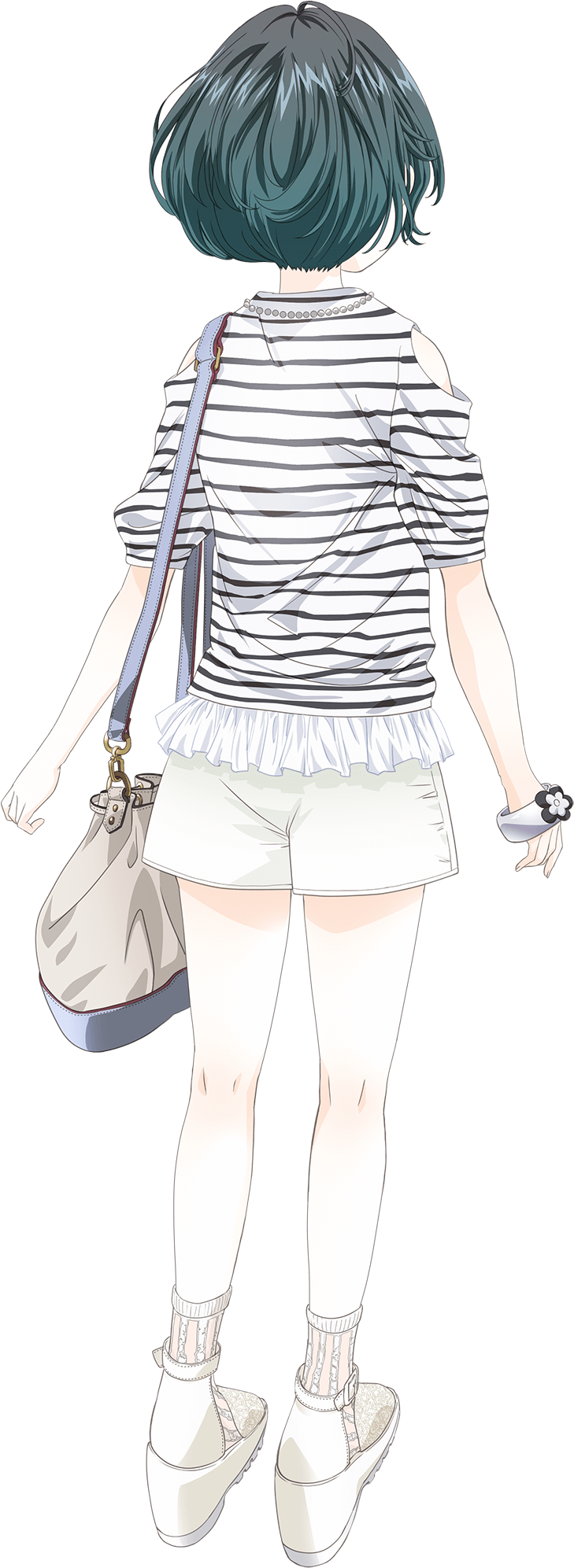 Congratulations! The PNG Image Has Been Downloaded (Animated Girl Back ...
