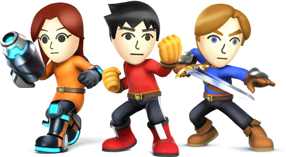 Congratulations! The PNG Image Has Been Downloaded (Mii Fighters - Mii ...