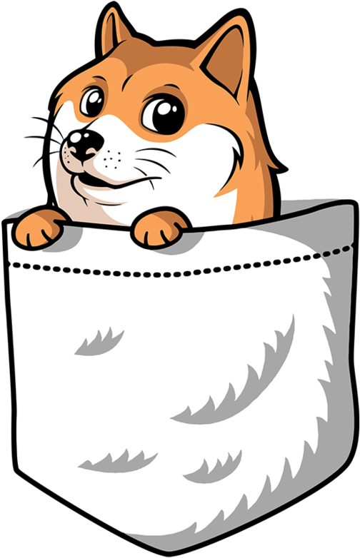 Congratulations! The PNG Image Has Been Downloaded (Pocket Doge T Shirt ...