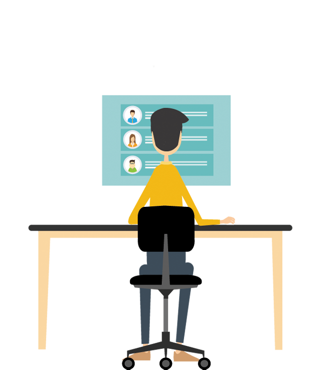 Congratulations! The PNG Image Has Been Downloaded (Man On Computer ...