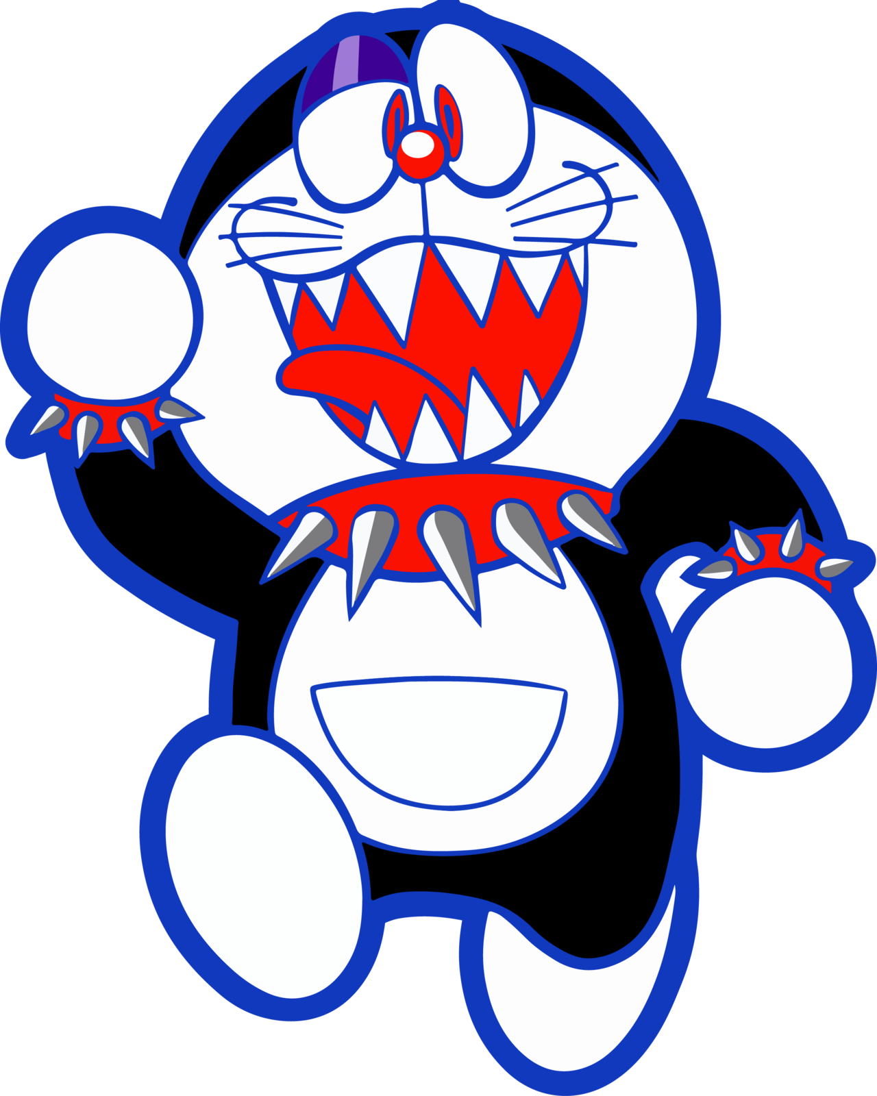 Congratulations! The PNG Image Has Been Downloaded (“doraemon, But Goth ...