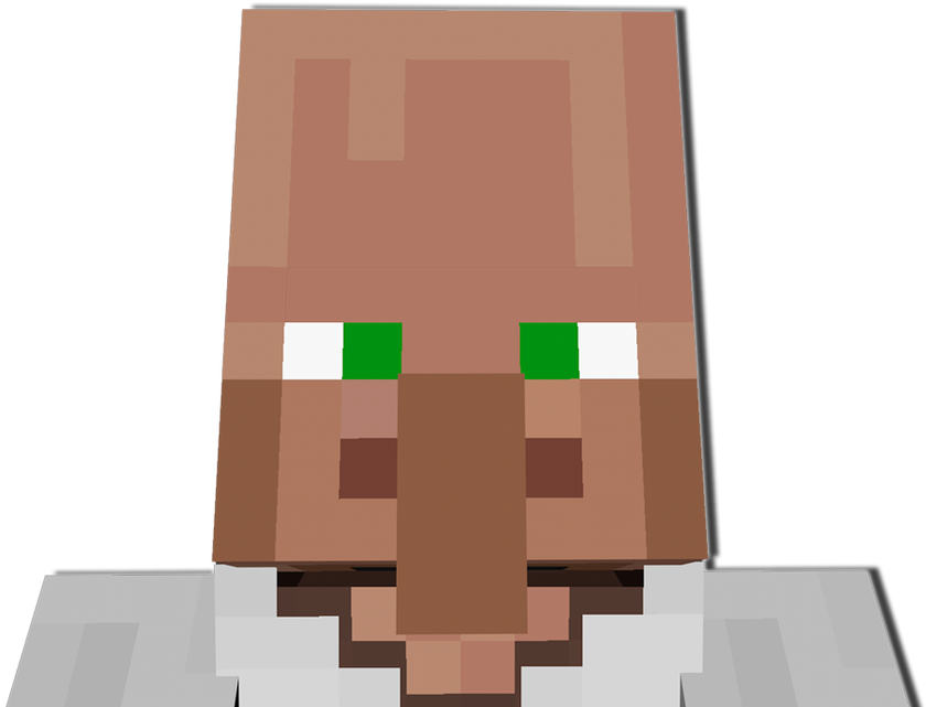 Congratulations! The PNG Image Has Been Downloaded (Minecraft Villager ...