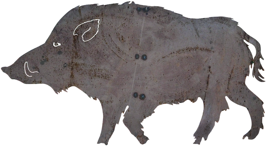 Congratulations! The PNG Image Has Been Downloaded (Boar, Metal Figure ...