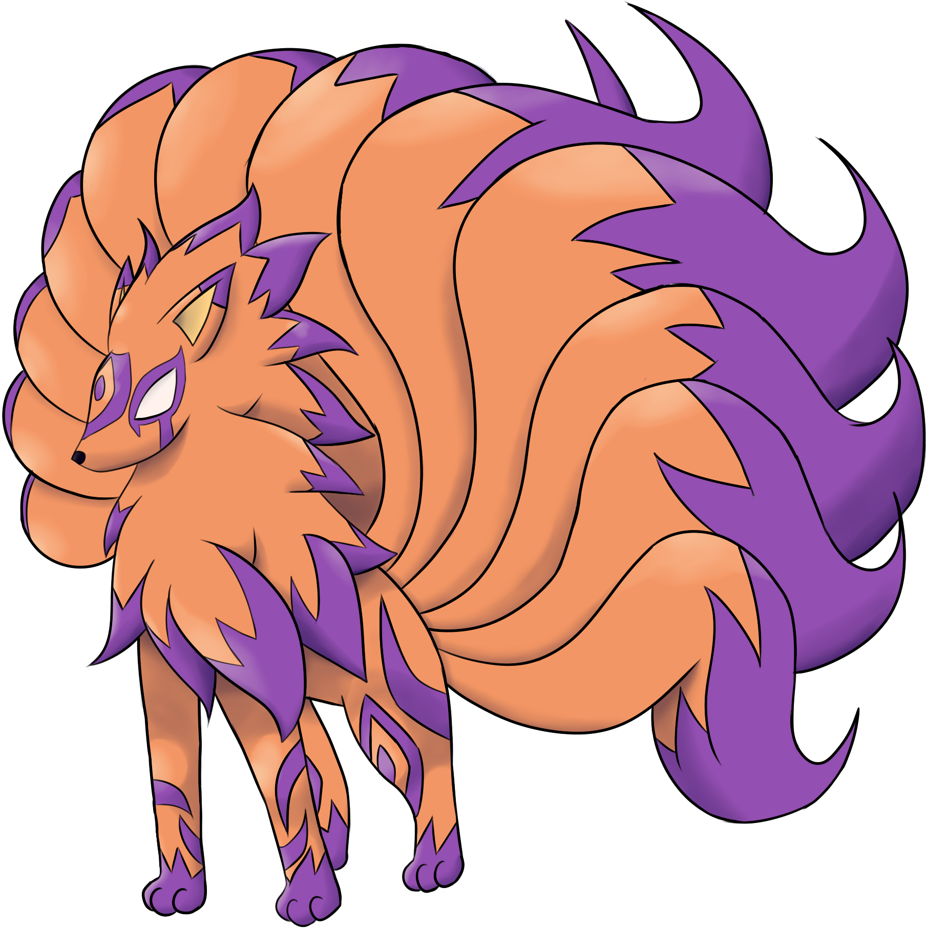 Congratulations! The PNG Image Has Been Downloaded (Nine Tail Mega ...
