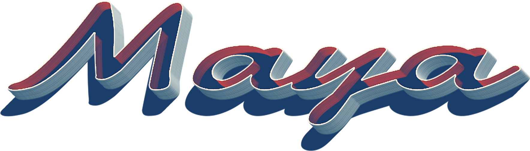 Congratulations! The PNG Image Has Been Downloaded (Maya 3d Letter Png ...