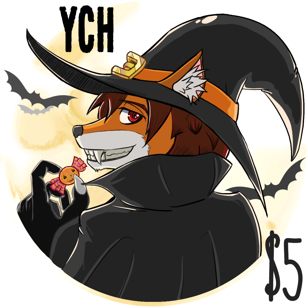 Congratulations! The PNG Image Has Been Downloaded (Ych Halloween Moon ...