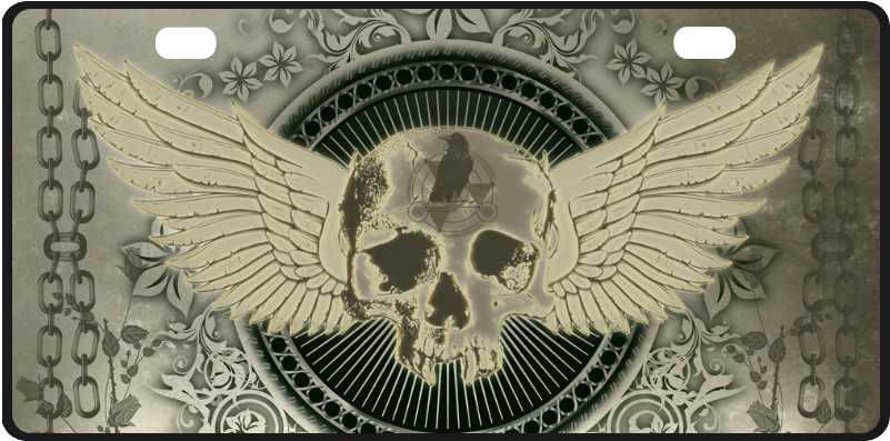 Congratulations! The PNG Image Has Been Downloaded (Skull With Wings ...