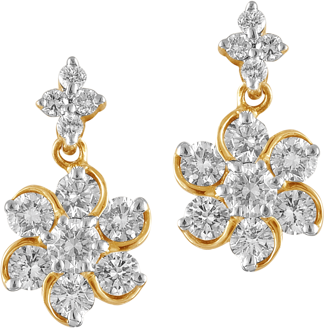 Congratulations! The PNG Image Has Been Downloaded (Diamond Earrings ...