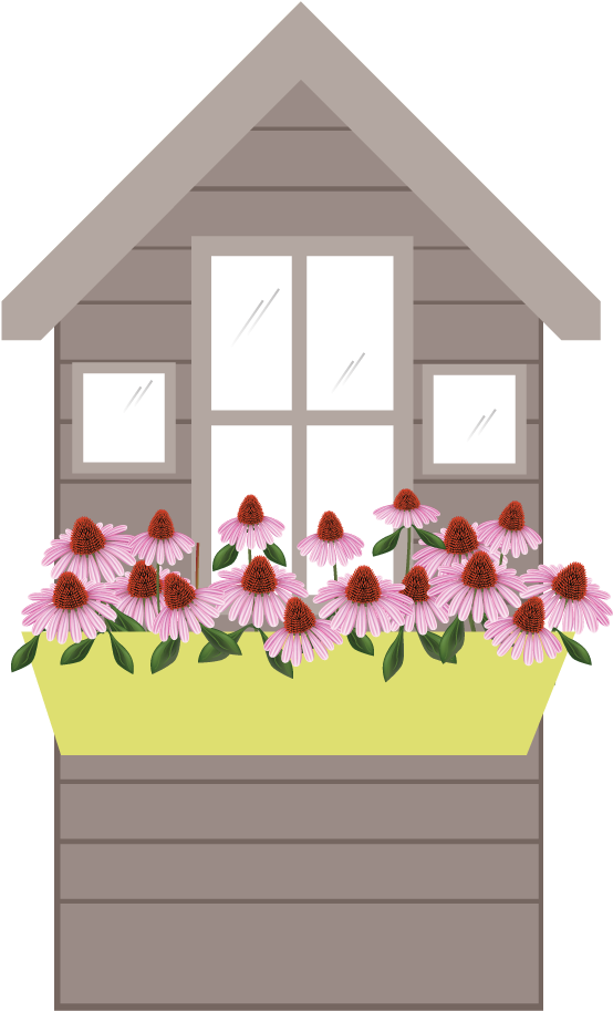 Congratulations! The PNG Image Has Been Downloaded (Flower Box Window ...