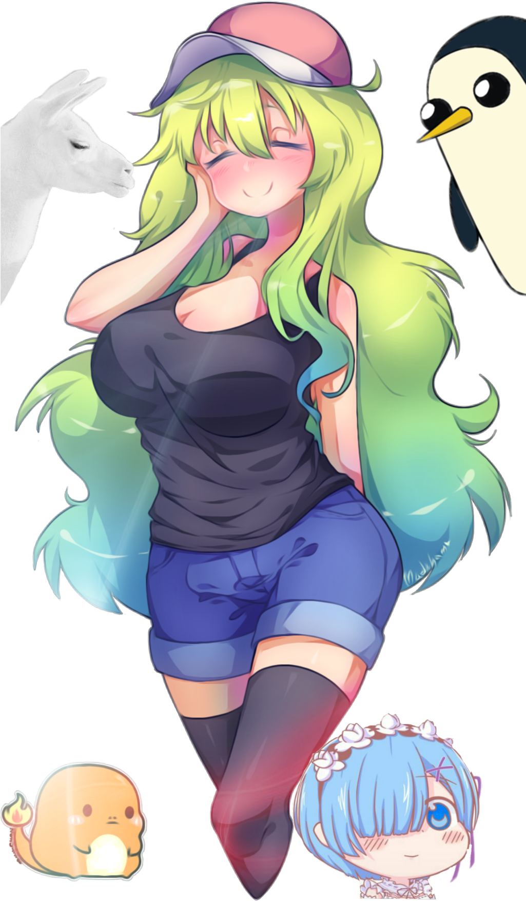 Congratulations The Png Image Has Been Downloaded Oppai Lucoa Dragon Dragon Maid Lucoa