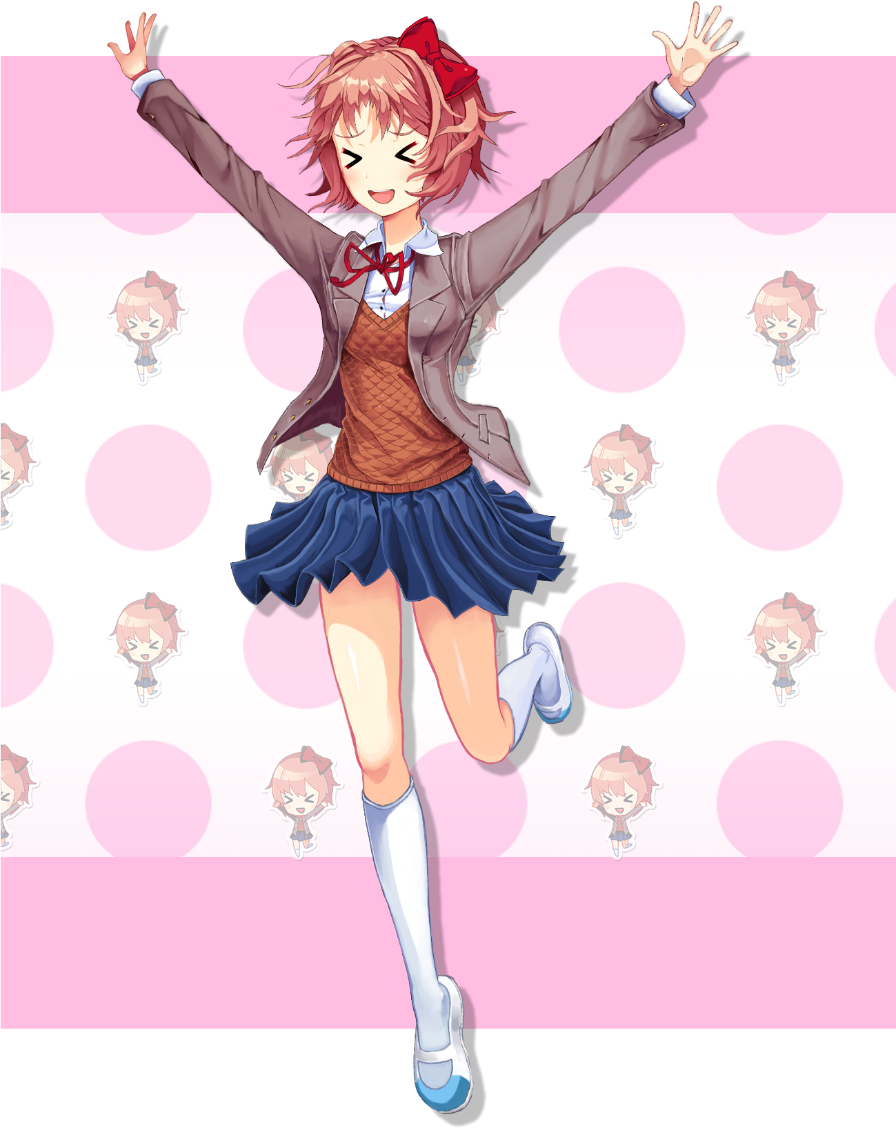 Congratulations! The PNG Image Has Been Downloaded (Transparent Sayori ...