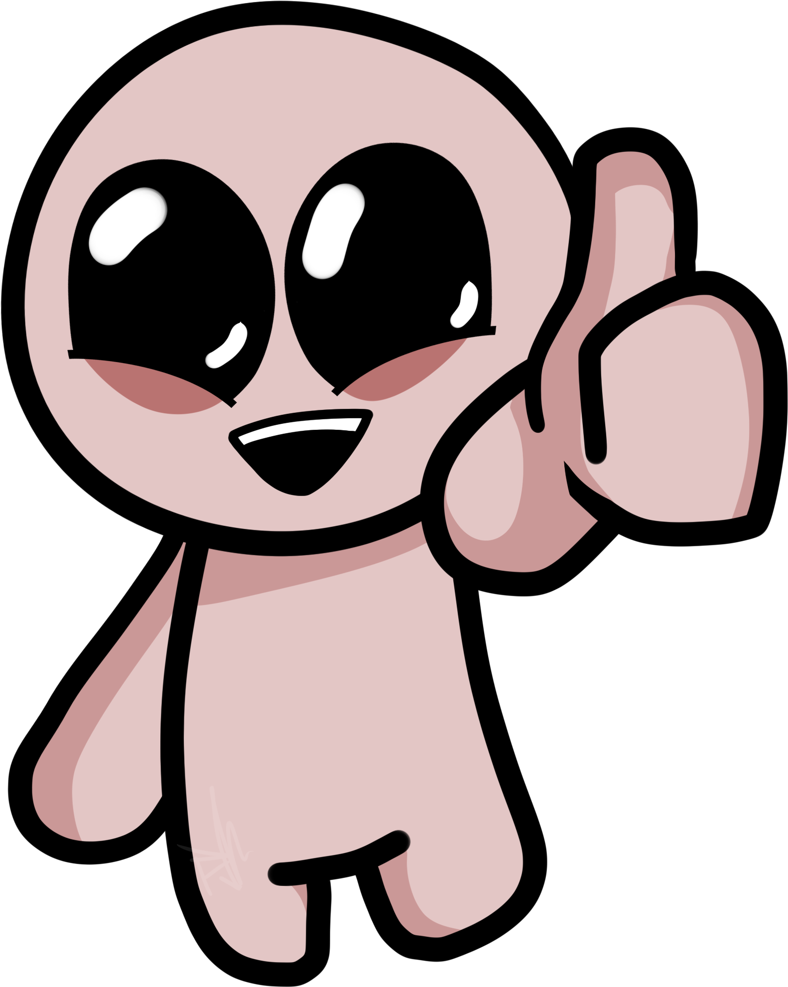 Congratulations! The PNG Image Has Been Downloaded (Isaac Giving Thumbs ...